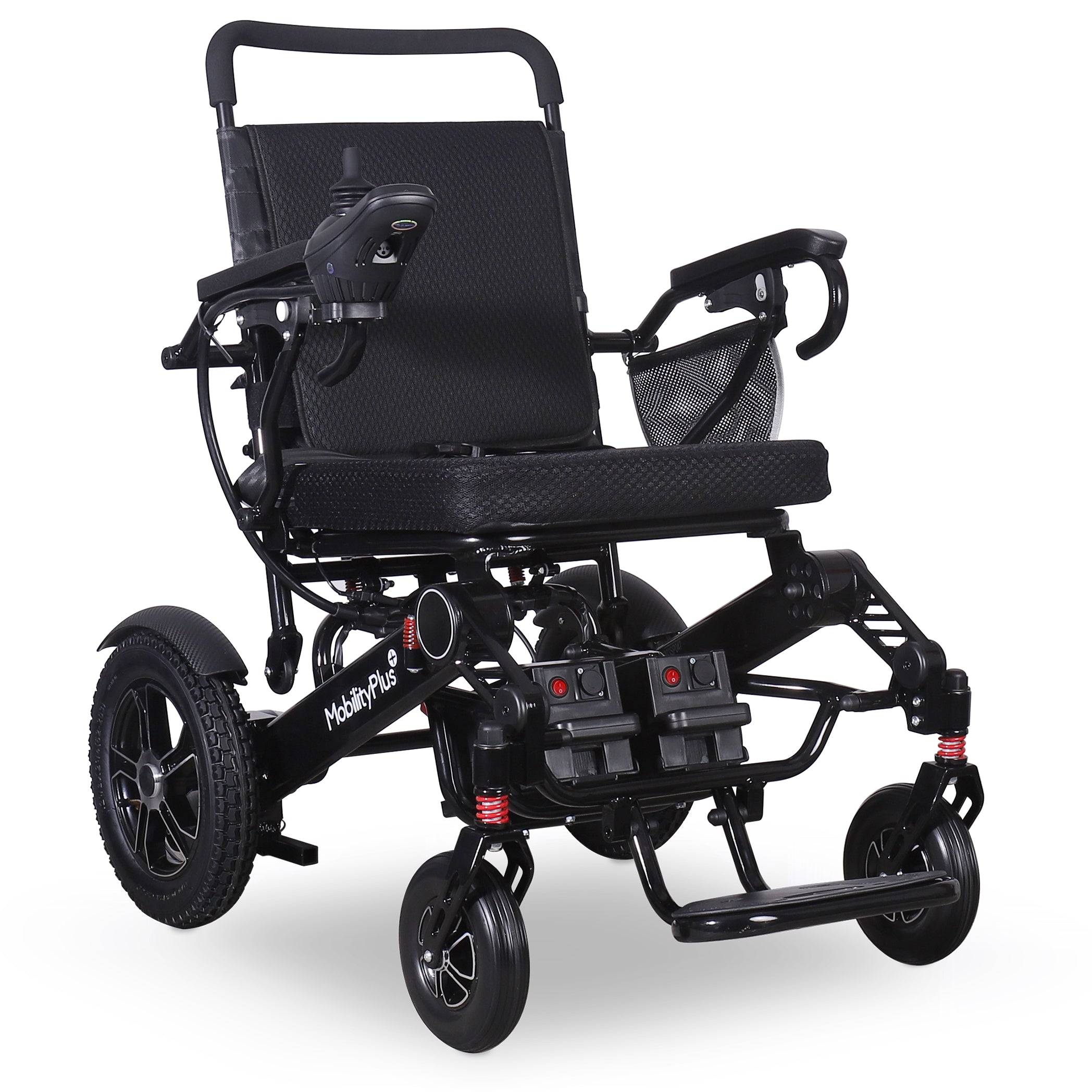 MobilityPlus+ FortisHD Lightweight Folding Electric Wheelchair ...