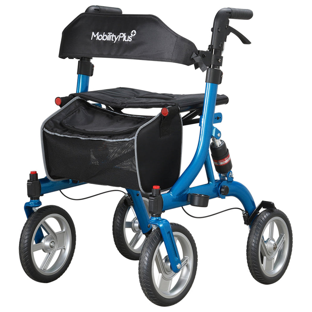 MobilityPlus+ Lightweight Suspension Rollator – MobilityPlus Wheelchairs
