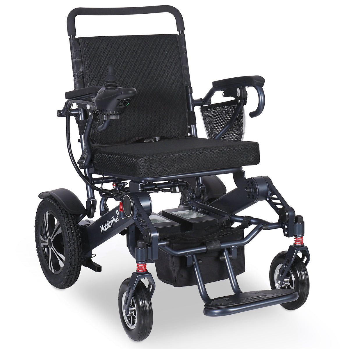 MobilityPlus+ Ultra-Light Instant Folding Electric Wheelchair ...