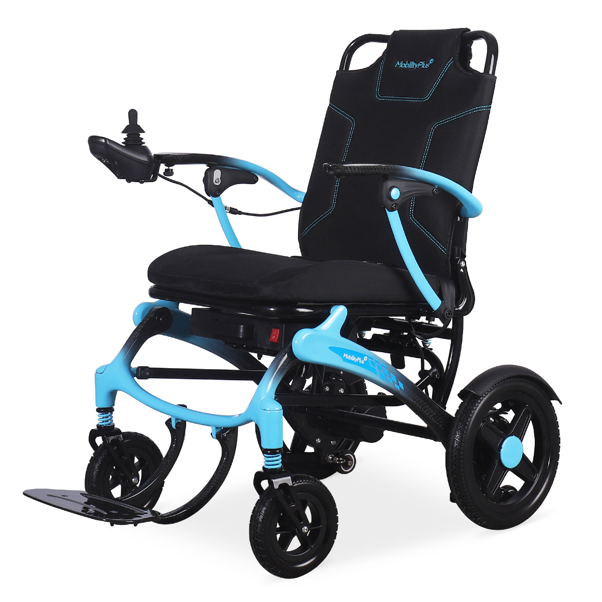 MobilityPlus+ Nova Ultra-Light Folding Electric Wheelchair ...