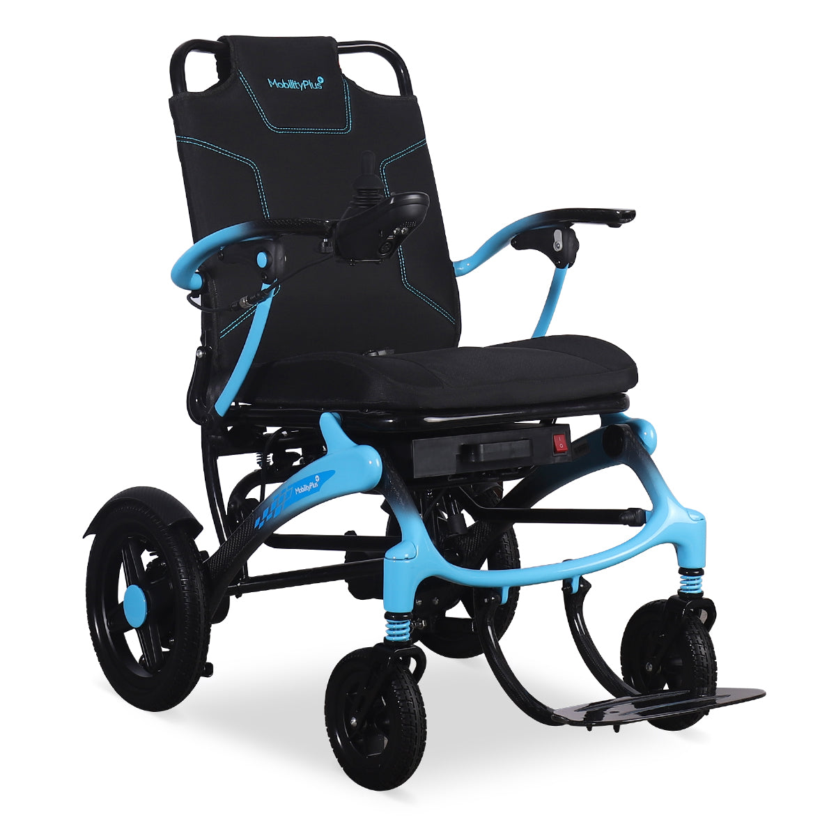 MobilityPlus+ Nova Ultra-Light Folding Electric Wheelchair ...