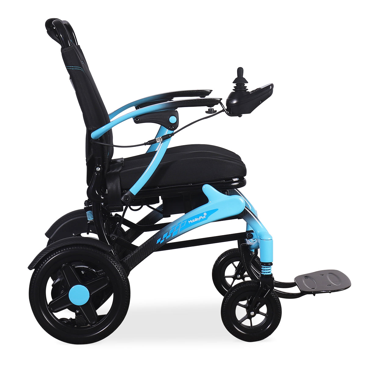 MobilityPlus+ Nova Ultra-Light Folding Electric Wheelchair ...