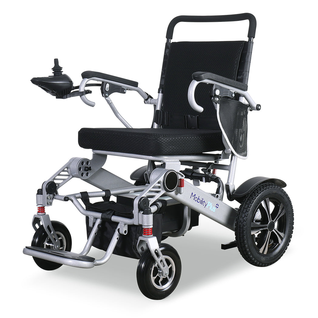 MobilityPlus+ Ultra-Light Instant Folding Electric Wheelchair ...