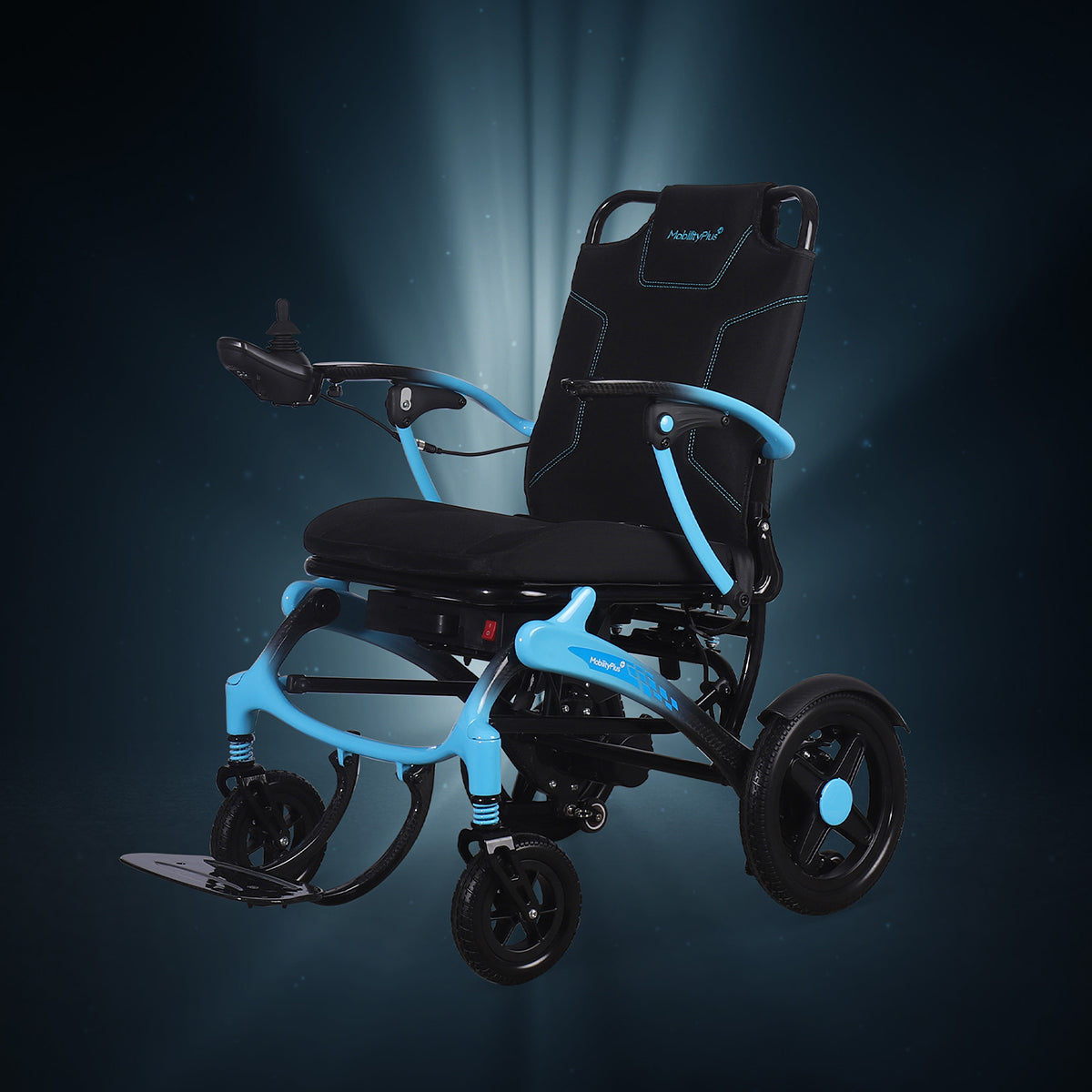 MobilityPlus+ Nova Ultra-Light Folding Electric Wheelchair ...