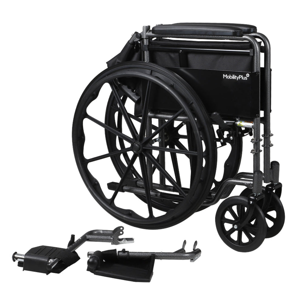 MobilityPlus+ Explorer Self-Propelled Wheelchair – MobilityPlus Wheelchairs