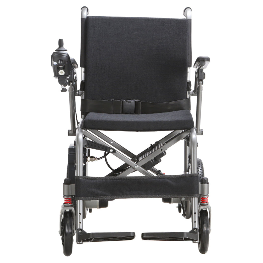 MobilityPlus+ Featherlite Easy-Folding Lightweight Electric Wheelchair ...