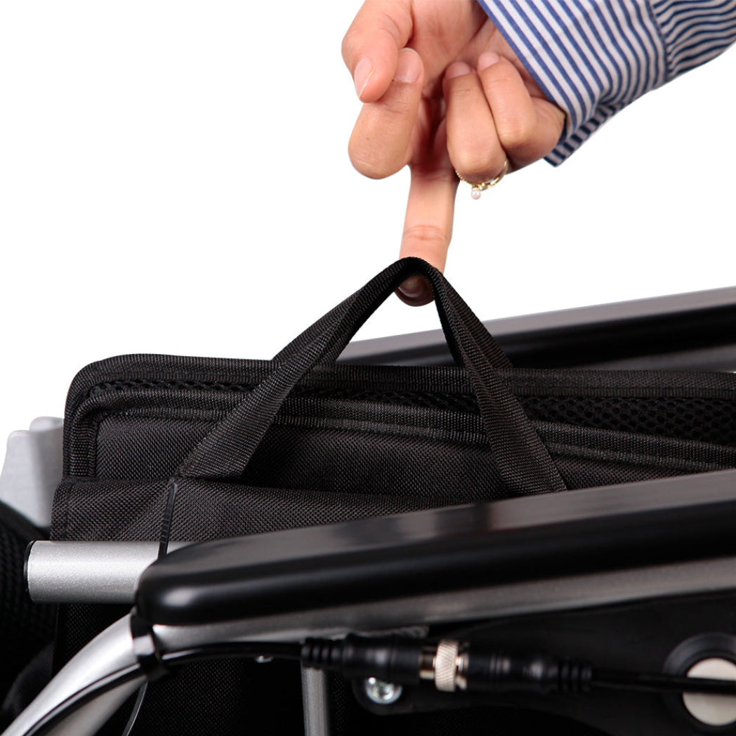 MobilityPlus+ Featherlite Easy-Folding Lightweight Electric Wheelchair ...