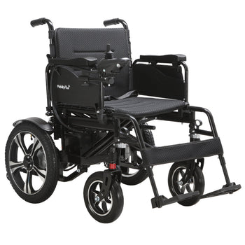 MobilityPlus+ Heavy-Duty Electric Wheelchair | Easy-Folding, Portable ...