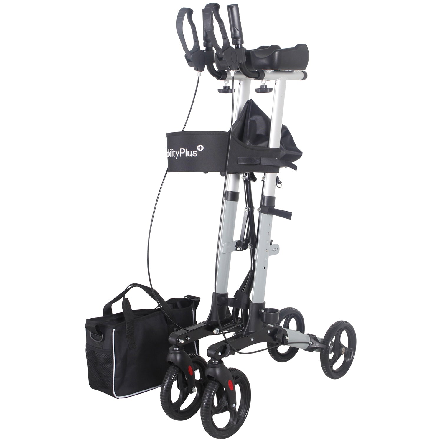 MobilityPlus+ Upright Rollator with Forearm Support – MobilityPlus ...